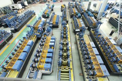 China ZY219 High Frequency Welded Pipe Mill with Cold Saw Cutting 88.9-219mm OD Range and 50m/min Speed for sale