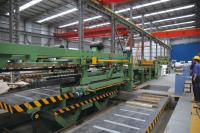 China Shovel Head Cut To Length Line Machine for Cold Rolled Steel 2-10mm Thickness 1600mm Width High Speed Processing for sale