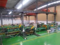 China PLC Controlled Electric Cut To Length Line - 28 Ton Capacity, 1-6mm Thickness, 1600-2000mm Width for sale