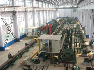 China Steel Pipe Production Line with Hydro Testing Equipment - 21.3-219mm OD Range, 1.5-8.0mm Wall Thickness for sale