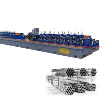 China Stainless Steel SS Tube Mill Square Shaped Pipe Making Machine for sale