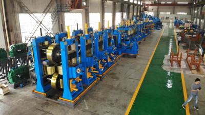 China ZY20 Structural Tube Mill Machine φ10-26mm Round Steel Pipe 0.4-1.5mm 90m/min HF Welding Line for sale