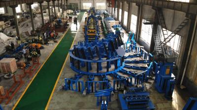 China ZY20 Burr Removal Tube Mill Machine φ10-26mm Round Steel Pipe Spray Cooling 0.4-1.5mm 90m/min for sale