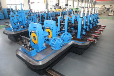 China ZY60 Steel Tube Making Machine for 25.4-76.2mm Water Pipes with 90m/min Welding Speed for sale