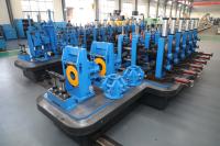 China Cold Rolled Steel Strips Tube Making Machine with Online Finish 12.7-165mm 120m/min for sale