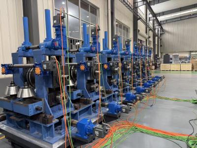 China Five Stand Rough Forming Tube Mill Machine ZY16 Φ8-18mm HF Welded Steel Pipe for sale