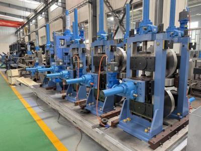 China SS Pipe Making Machine for 21.3-73mm OD Galvanized Steel Tubes, 100 m/min Production Speed for sale
