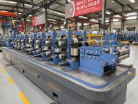 China Tube Forming Machine 88.9-219.1mm OD with 50m/min Speed for Furniture and Gas Transportation for sale
