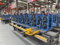 China ZY-125 ASTM Standard Steel Pipe Making Machine 50.8-130mm OD 80m/min High Frequency Welder for sale
