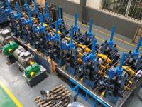 China ZY20 Structural Tube Mill Machine φ10-26mm Round Steel Pipe 0.4-1.5mm 90m/min HF Welding Line for sale