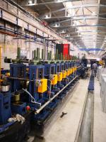 China Cold Rolling Square Welded Tube Mill Rigid Structure 40x40 to 80x80mm for sale