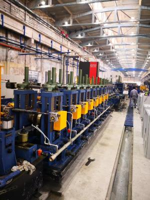 China Cold Rolling Square Welded Tube Mill Rigid Structure 40x40 to 80x80mm for sale