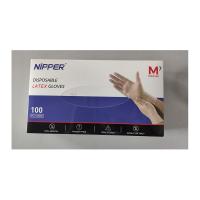 China Wholesale Washing Up Latex Non-Powdered Blue Vinyl-Nitrile Gloves for sale