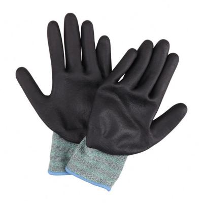 China Wholesale nitrile foam coating industrial building hand garden work safety gloves for sale