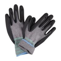 China Work safety gloves nitrile nitrile foam coating work gloves nitrile foam foam working gloves for sale