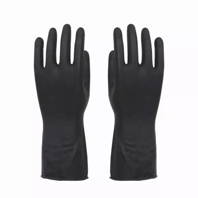 China Building black polyester nylon 13 grey nitrile coated palm working gloves for sale