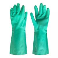 China Bulk heavy cheap custom black gloves nitrile rubber coating industry for sale