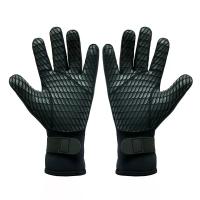 China Waterproof and oil black nitrile gloves for maintenance work for sale