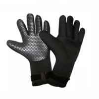 China Waterproof and oil black nitrile gloves for maintenance work for sale