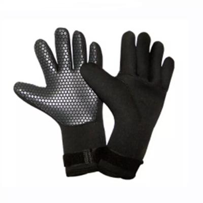 China Waterproof and oil black nitrile gloves for maintenance work for sale