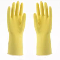 China Rubber latex industry safety gloves for sale