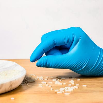 China Powder Free Disposable Nitrile Medical Gloves for sale