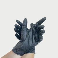 China Tattoo Beauty DisposableNitrile Blend Gloves Make Up Powder Free EN455 for sale