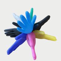 China Tattoo Beauty DisposableNitrile Blend Gloves Make Up Powder Free EN455 for sale