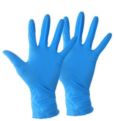 China Free Latex Powder Free Disposable Nitrile Glove Nitrile Examination Glove for sale