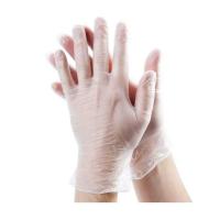 China Width 110mm Disposable Medical PVC Gloves Long Cuff Disposable Gloves for sale