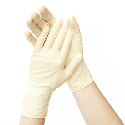 China Non Sterile Disposable Latex Examination Gloves Synthetic Latex Gloves for sale
