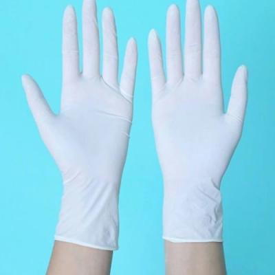 China PVC Vinyl Household Nitrile Gloves Protection Without Powder for sale