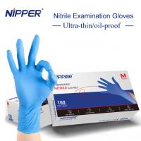 China ASTM D6319 Colored Disposable Gloves 3g - 6.5g Disposable Nitrile Gloves for sale
