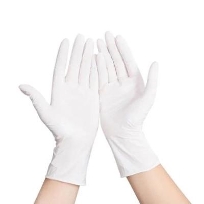 China Sterile Disposable Latex Gloves  Latex Powder Free Gloves Disposable Latex Glove Free Powder Latex Examination Gloves for sale