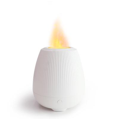 China OEM Essential Oil Flame Aroma Diffuser Ultrasonic With 200ml Water Tank for sale