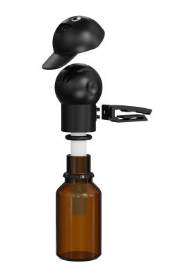 China 10 - 50ml Car Essential Oil Diffuser Vent Clip FCC Approved for sale