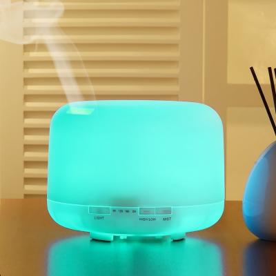 China 500ml Large Capacity Humidifier And Auto Off Safety 7 Colors Night Light for sale