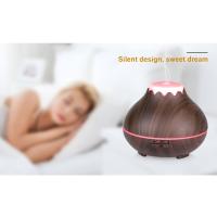 China Portable Ultrasonic Wood Grain Scented Humidifier 24V 0.5A for sale