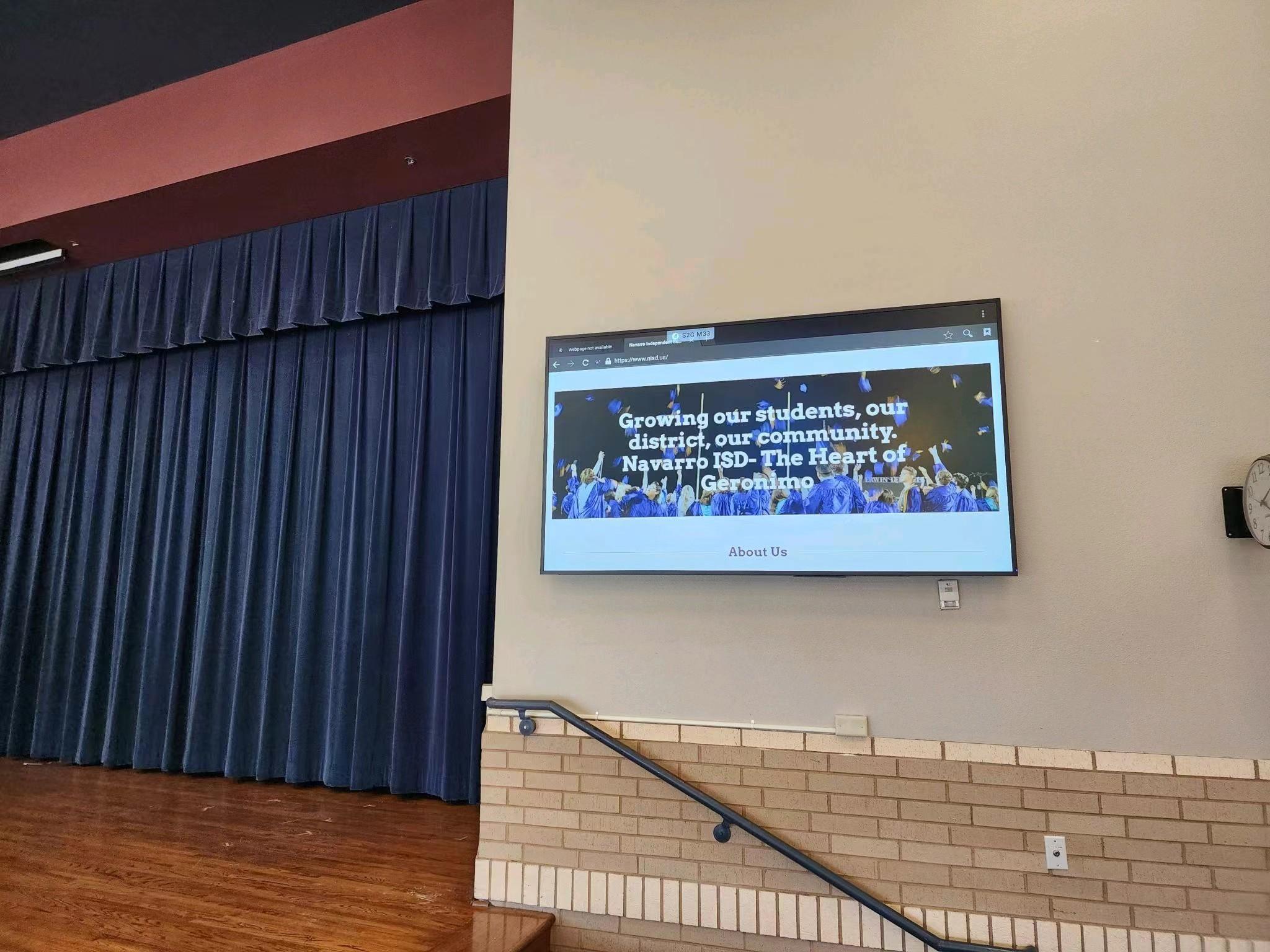 Conference interactive display