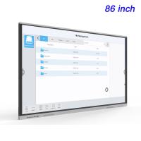 China 86 inch 3840X2160 smart board interactive whiteboard price For LT Meeting Room for sale