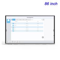 China 86 inch 3840X2160 smart board interactive whiteboard price For LT Meeting Room for sale
