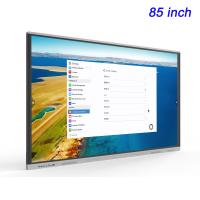 China Touch Screen Interactive Flat Panel Smart Board 85 Inch Windows Or Android Available for sale