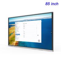 China Touch Screen Interactive Flat Panel Smart Board 85 Inch Windows Or Android Available for sale