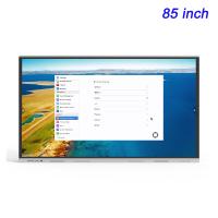China Touch Screen Interactive Flat Panel Smart Board 85 Inch Windows Or Android Available for sale