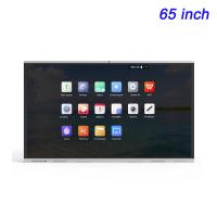 China 65 inch interative Flat Panel Smart board for classroom education teacher use for sale