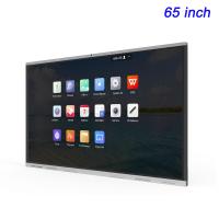 China 65 inch interative Flat Panel Smart board for classroom education teacher use for sale