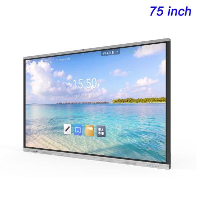 China Wholesale Interactive Flat Panel 75 Inch interactive whiteboard online for School for sale