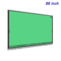 China 4k Flat Panel 86 Inch touch screen whiteboard interactive whiteboard for classroom for sale