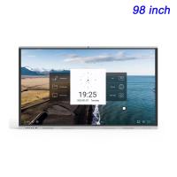 China Approved ICES-003 of the IC rules with 98 Inch interactive smart board digital board for teaching for sale