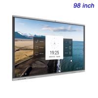 China Approved ICES-003 of the IC rules with 98 Inch interactive smart board digital board for teaching for sale